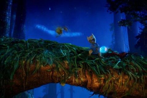 Create a 20-second ultra-cinematic animation whe