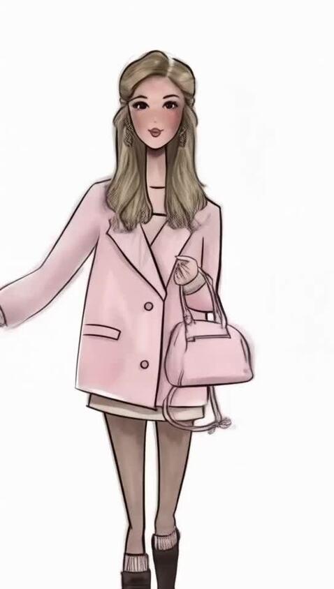 Save the original photo of the girl. She should