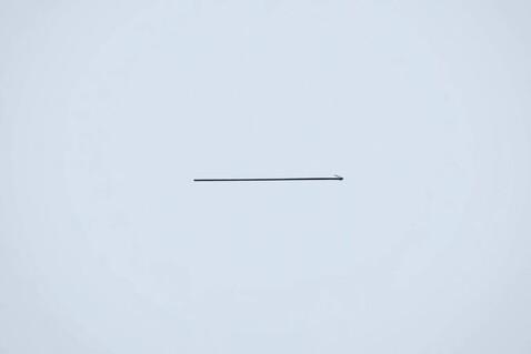 Minimalist black and white animated conceptual v