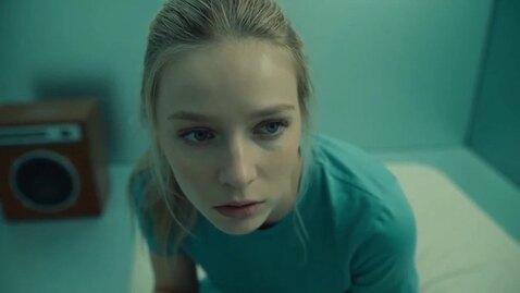 Mysterious sci-fi cinematic film in Russian. A p