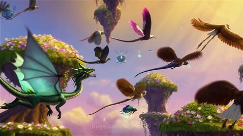 Wan 2.5 Preview AI Video - World of cute flying creatures - HUGE